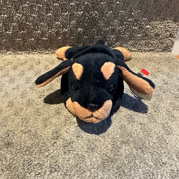 Ty | Toys | Ty Beanie Babies Doby The Doberman | Poshmark